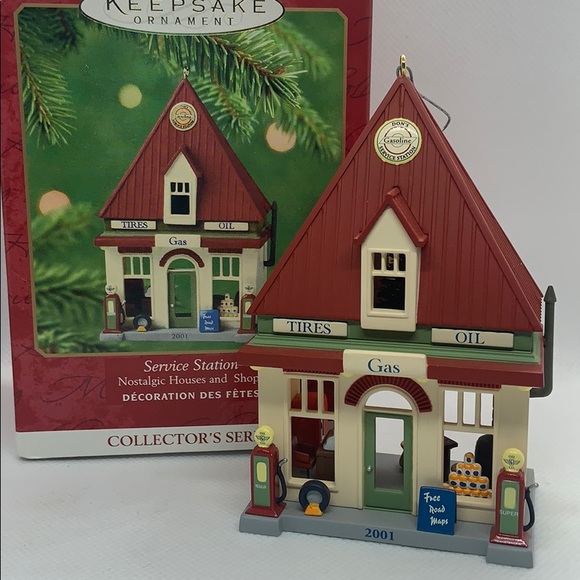 Hallmark | Holiday | Vintage Hallmark 20 Nostalgic Service Station ...